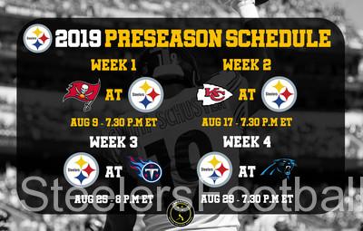 Pittsburgh Steelers 2019 regular season schedule released - Steelers ...